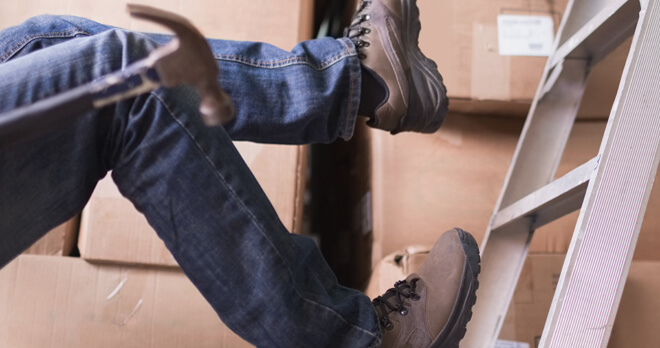 Ladder Fall At Work Injury Claims Solicitors | Irwin Mitchell
